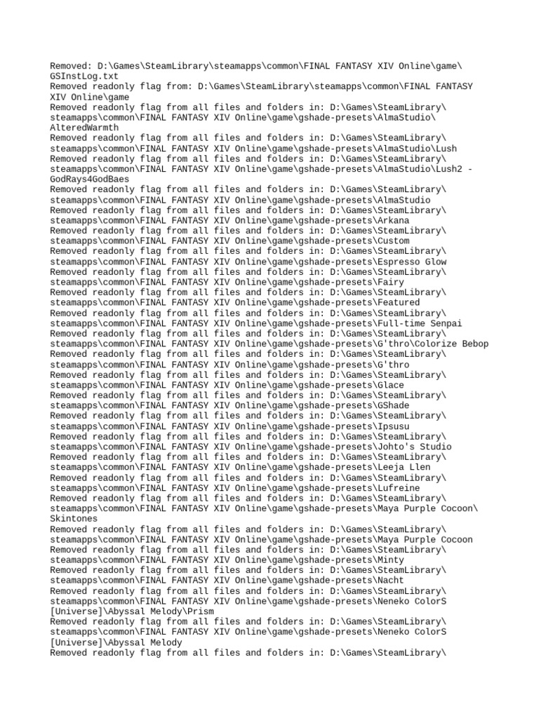 GSInst Log | Download Free PDF | Computer File | Information Technology Management