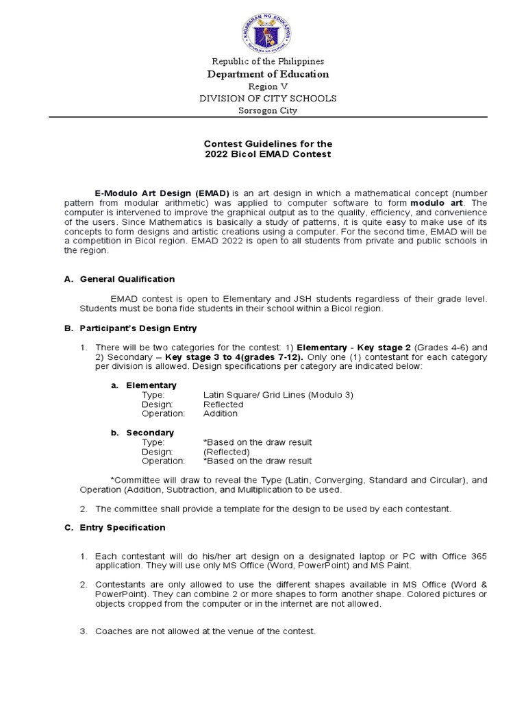 Guidelines EMAD2022 | PDF | Design | Computer Science