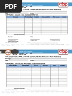 CFPP Form 1 Workshop Planning Tools and Forms | PDF | Safety