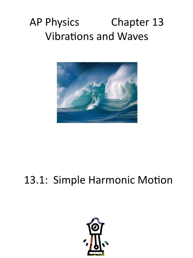 AP CH 13 PP Waves | Download Free PDF | Waves | Resonance