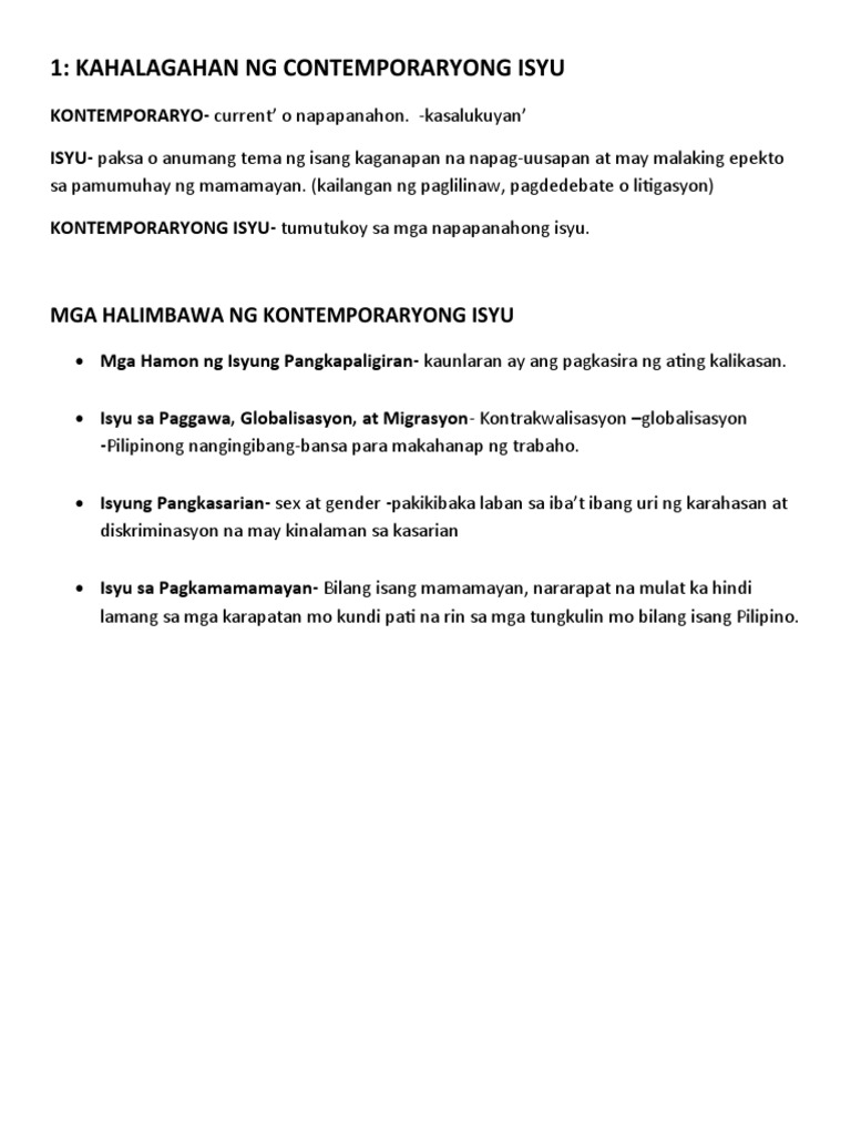 AP10 1st Grading Reviewer | PDF