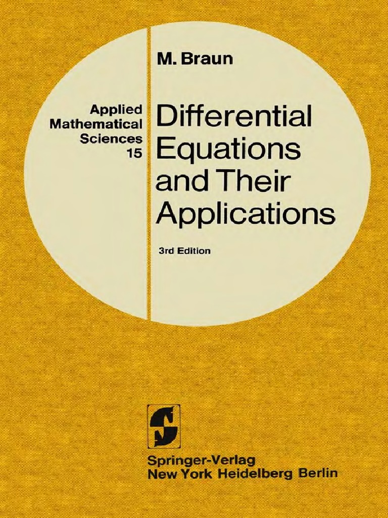 (Applied Mathematical Sciences v.15) Martin Braun-Differential ...