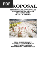 Contoh Proposal Ternak Sapi Perah | PDF | Kajian Bahasa Asing