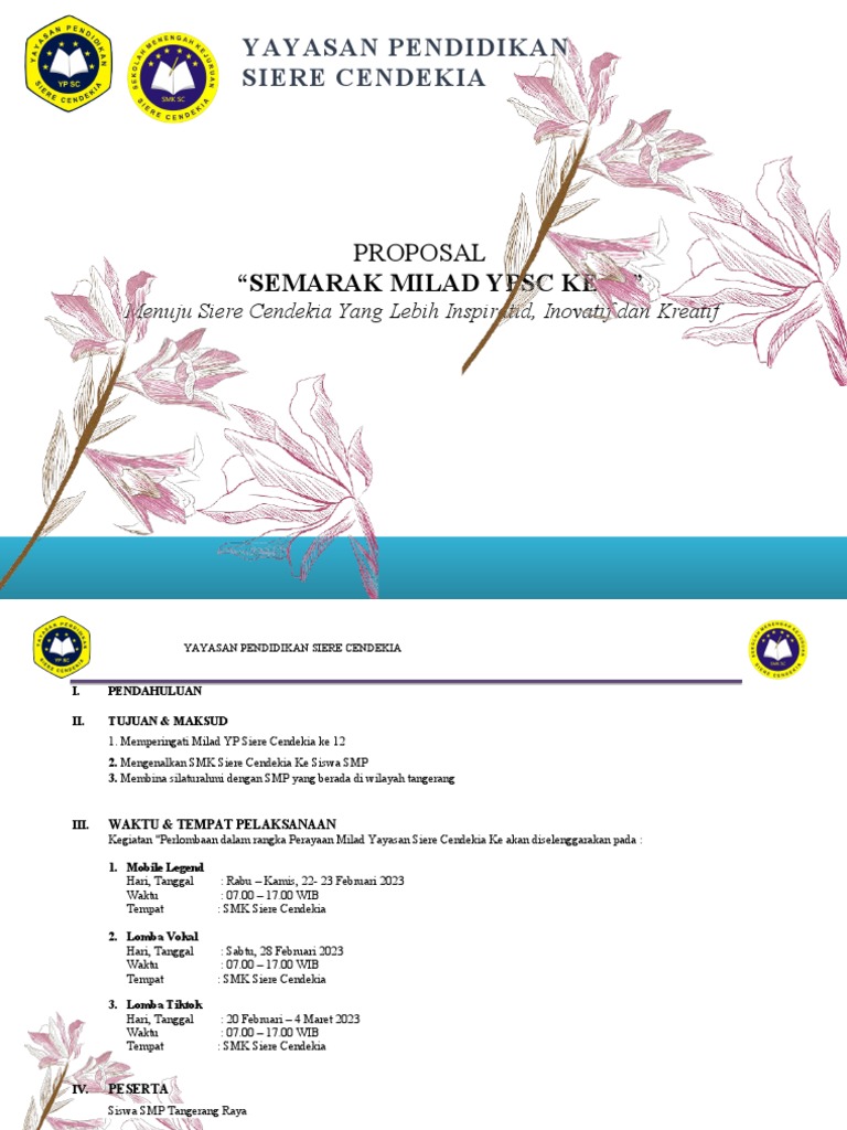 Proposal Milad | PDF
