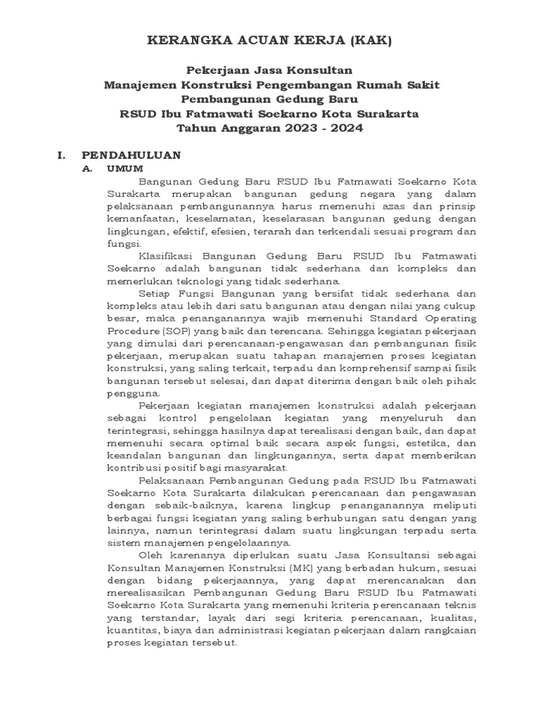 Kak Rsud Ibu Fatmawati Soekarno Fix10012023 | PDF