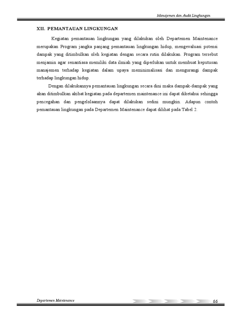 Pemantauan Dan Audit | PDF