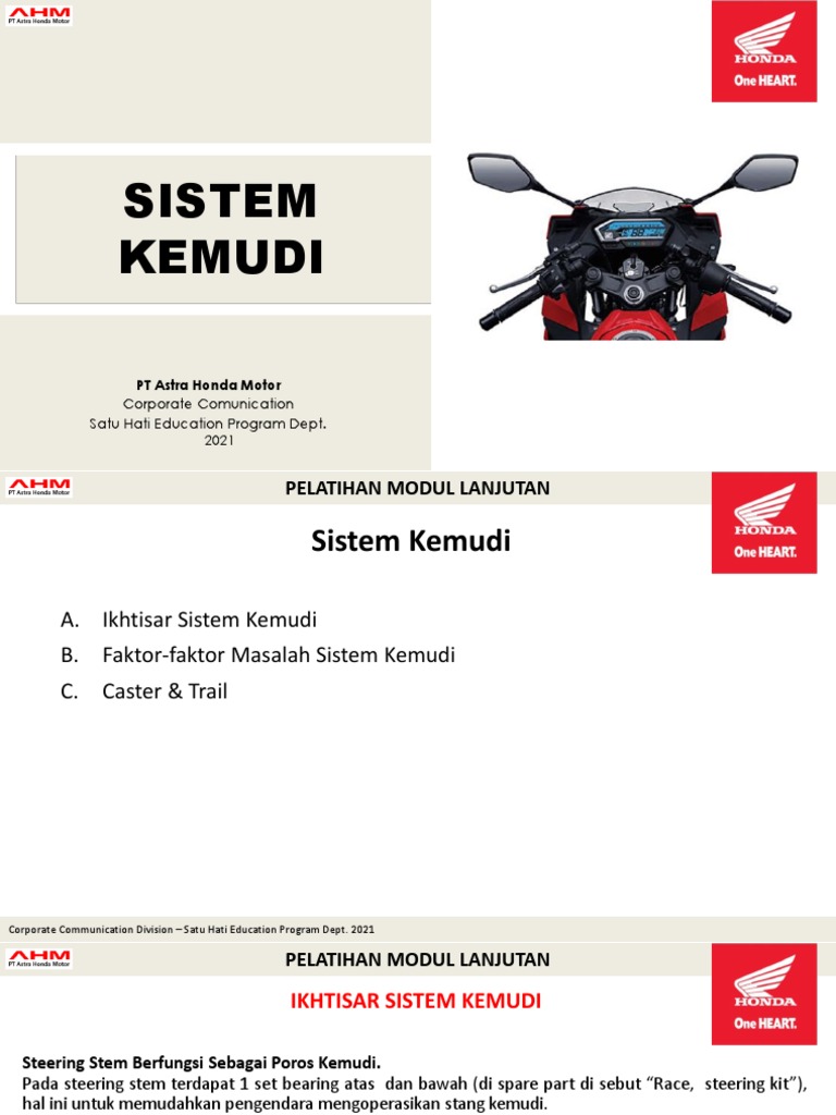 Sistem Kemudi: Ikhtisar & Masalah | PDF