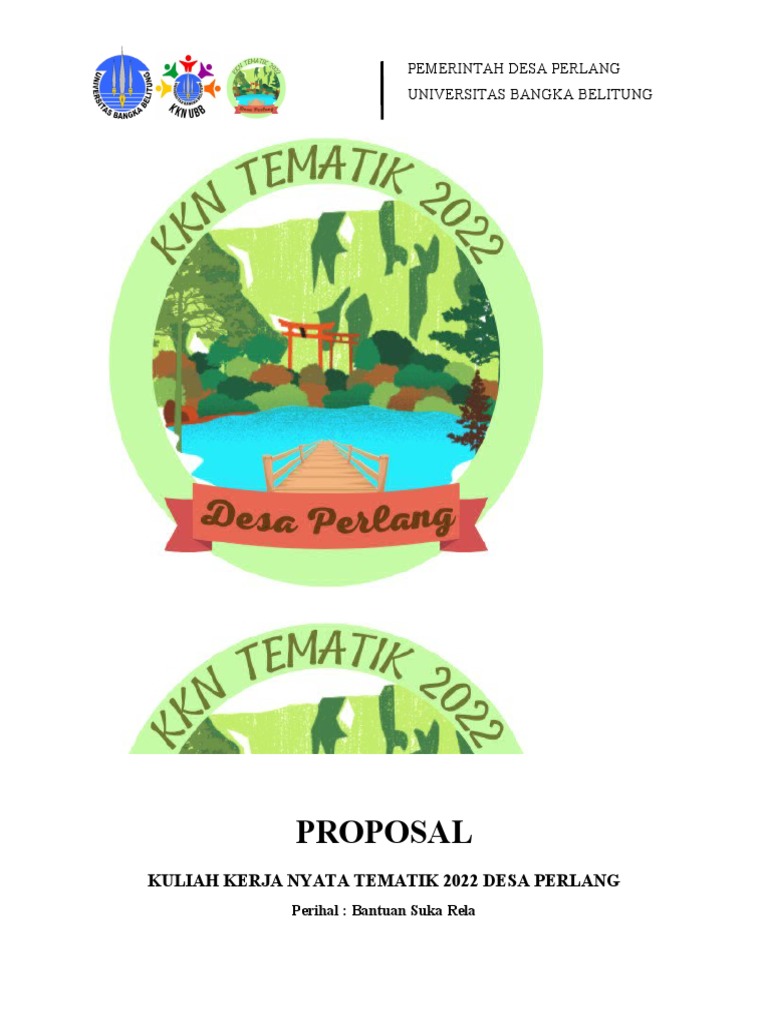 Proposal KKN Perlang | PDF
