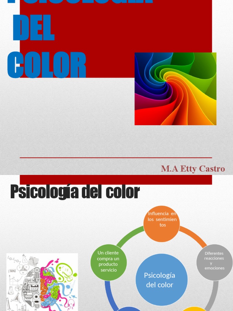 Psicología Del Color | PDF | Color | Visión