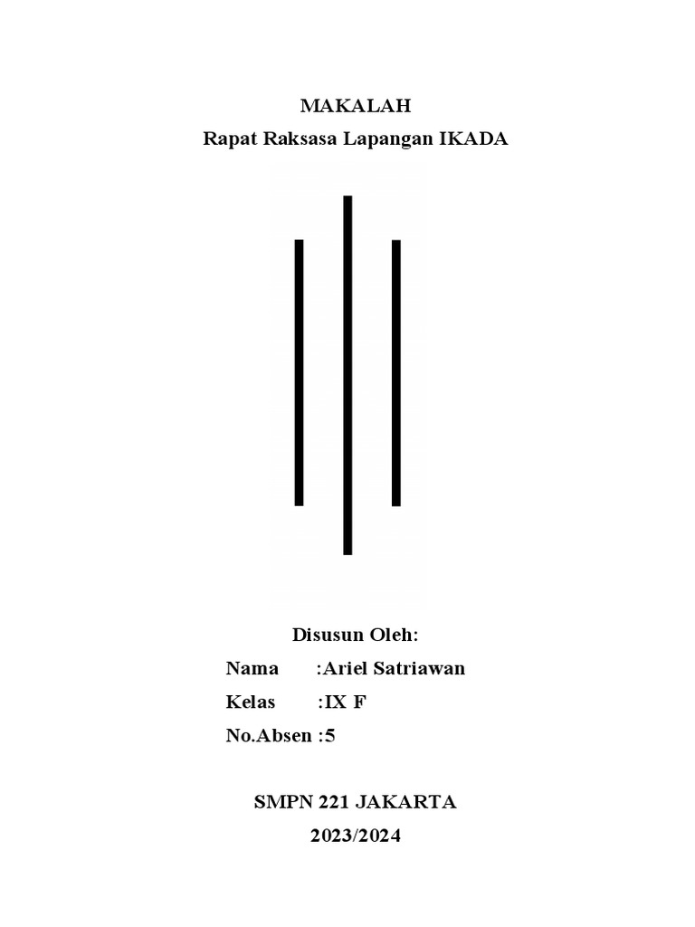Rapat Raksasa di Lapangan Ikada 1945 | PDF | Politik | Perjalanan