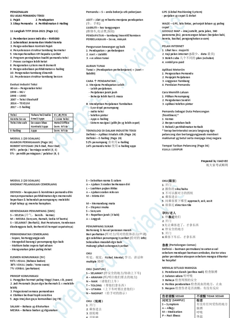 Nota PSV Course Full Version | PDF