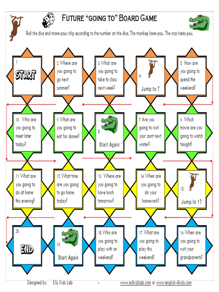 Future "Going To" Board Game Guide | PDF