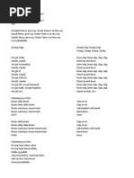 Red Team Yell Lyrics | PDF
