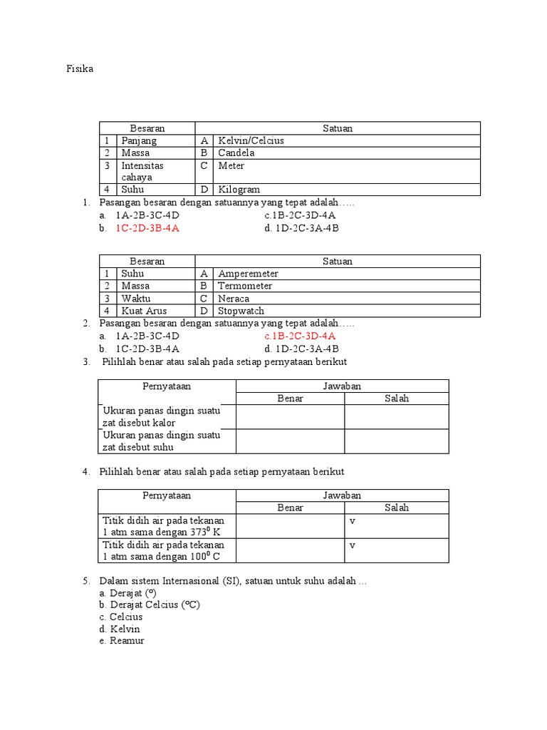 Soal Fisika 2022 Akm | PDF