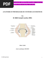 Cours No 01-Anatomie Et Physiologie | PDF