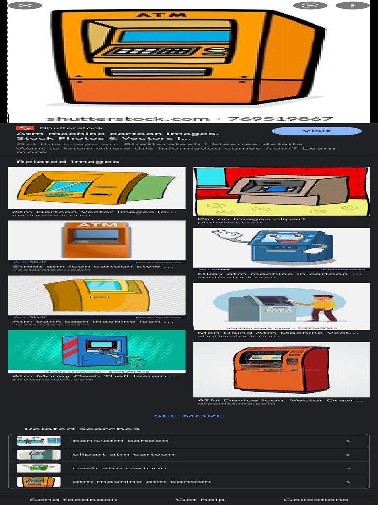 ATM Cartoon Images & Vectors | PDF