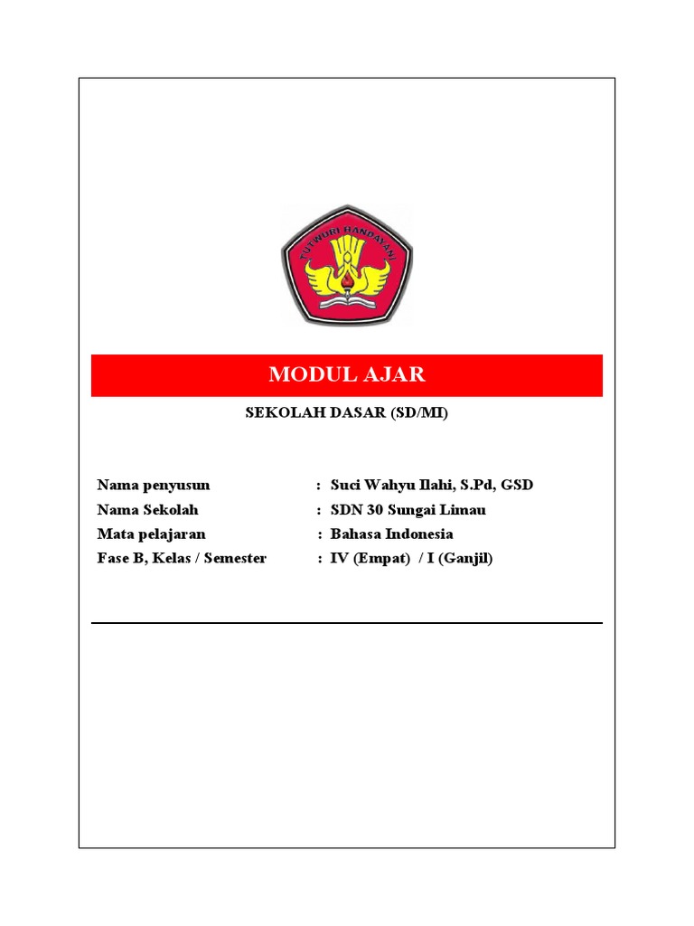 Cover Modul Ajar | PDF