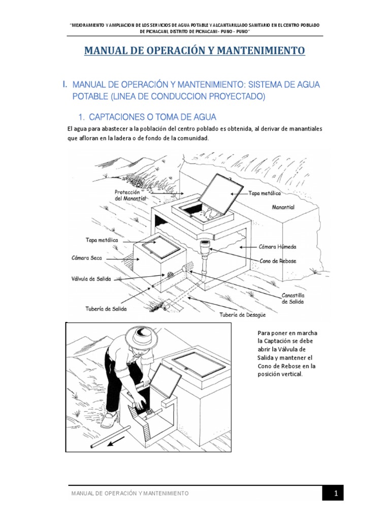 MANUAL DE OPERACIÓN Y MANTENIMIENTO Ptar 2021 | PDF | Agua | Alcantarillado