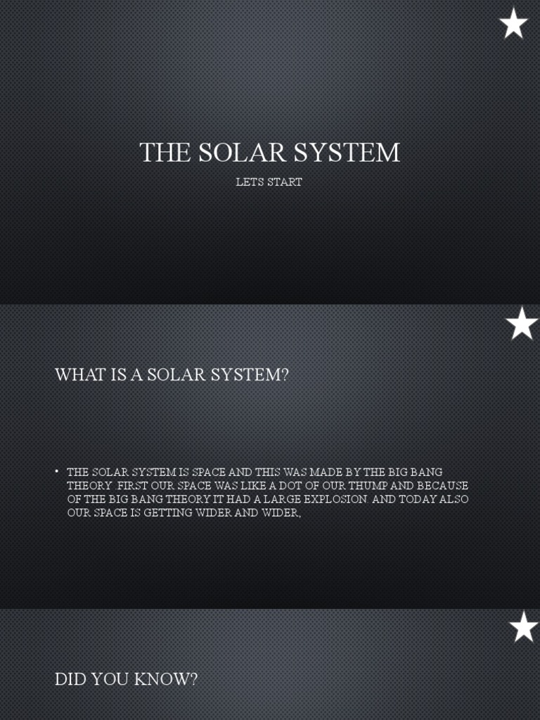 The 8 Planets of Our Solar System Explained | PDF