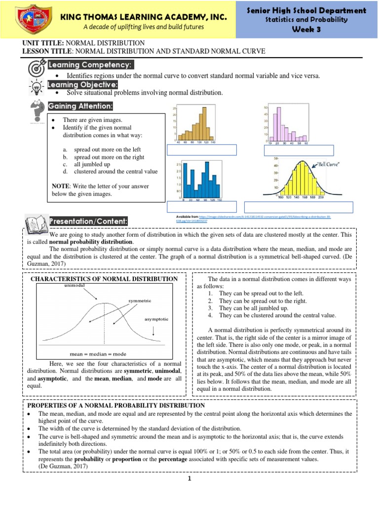Module 3 - Statistics and Probability | PDF