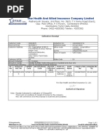 Preventive Health Checkup Receipt | PDF | Medicine | Service Industries