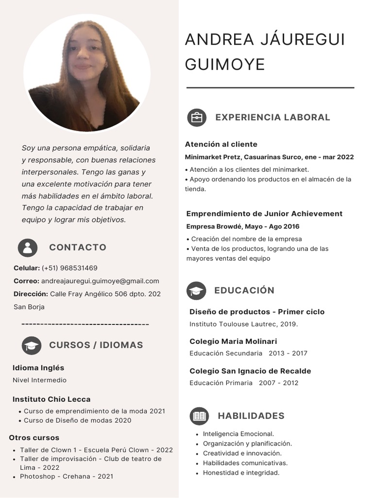 Andrea Jáuregui Guimoye | PDF