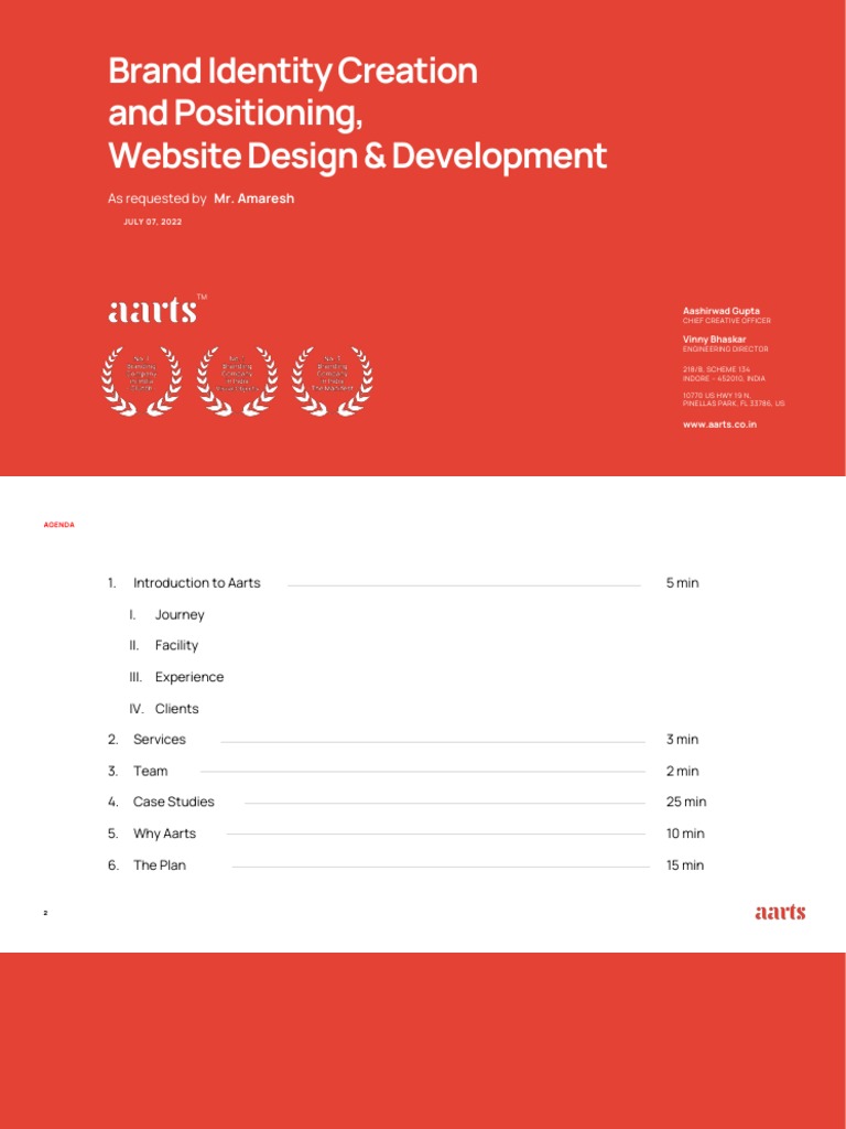 Aarts Proposal Branding&Website | PDF | Brand | Logos