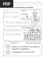 Pagsasanay Sa Pagsulat at Pagbasa Sa Filipino Worksheet | PDF