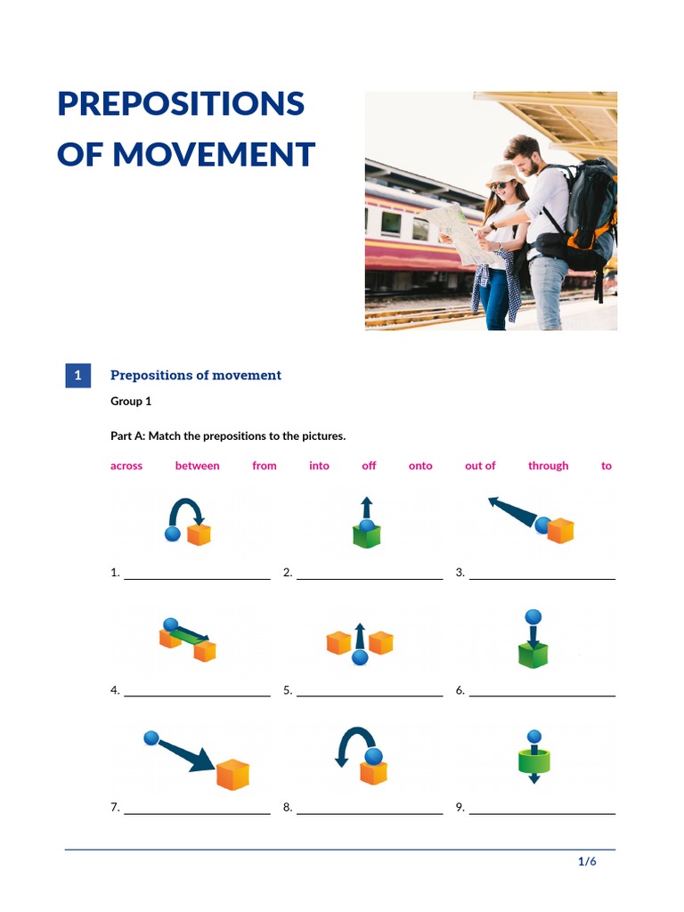 Prepositions of Movement British English Teacher | PDF
