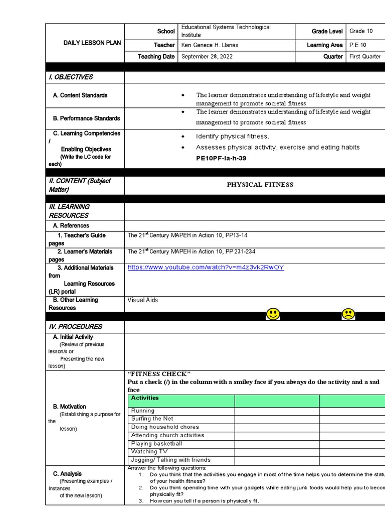 Lesson Exemplar Vs Lesson Plan