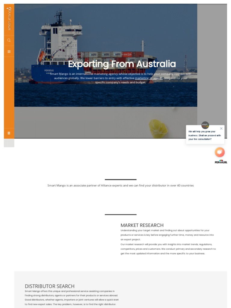 Exporting From Australia - Smart Mango International Business Trade ...