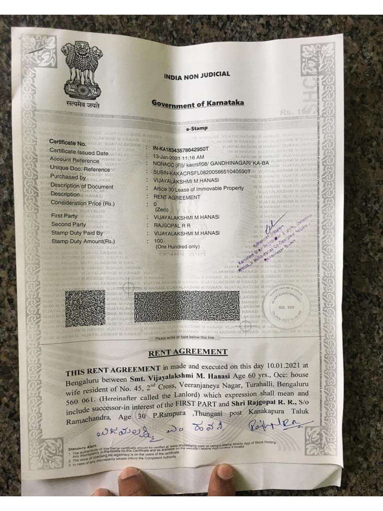 Rent Agreement | PDF