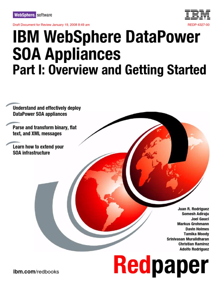 Datapower Redbook | PDF | Service Oriented Architecture | Soap