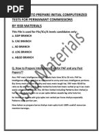 Paf GDP Initial Test Syllabus&important Topics | PDF | Science ...