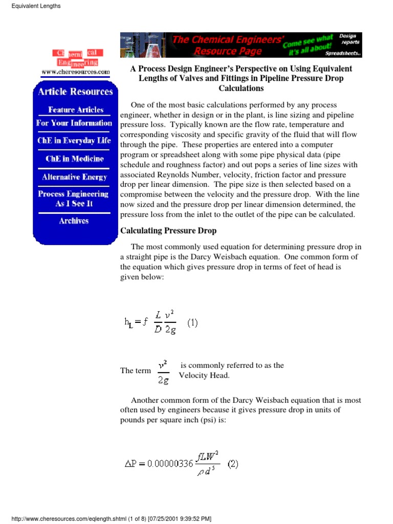 Pipe Sizing | PDF | Reynolds Number | Fluid Dynamics