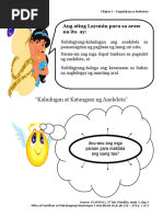 FILIPINO5 Q2 6 Natutukoy Ang Tayutay (Pagsasatao o Personipikasyon) | PDF