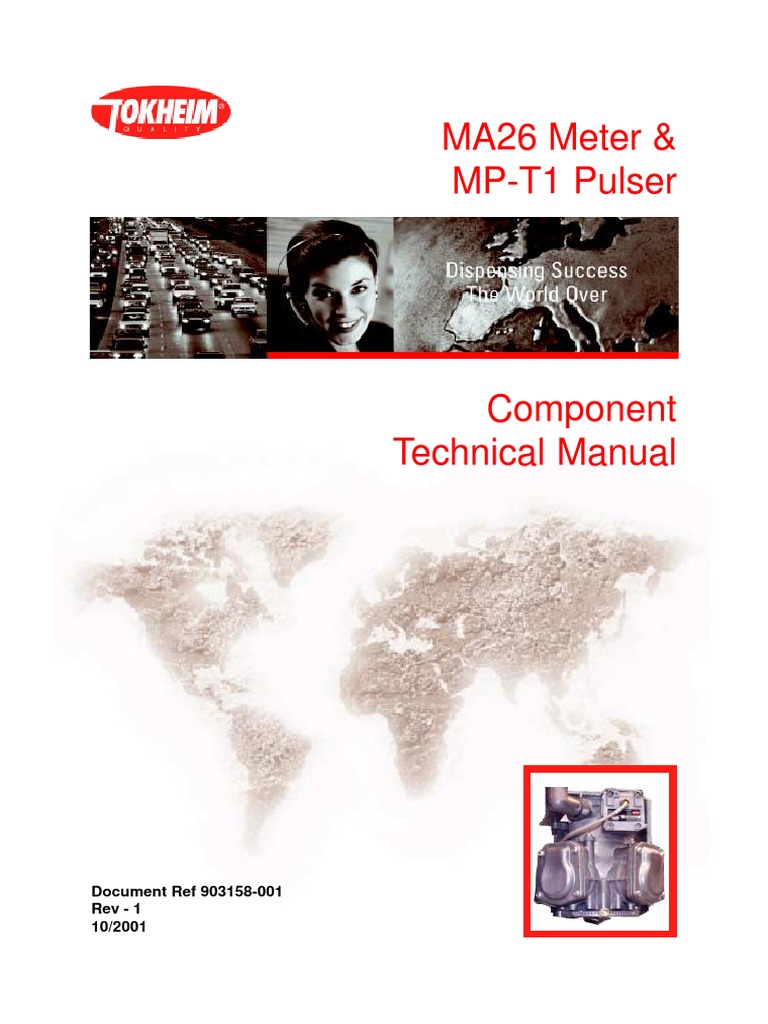 903158-001 MA26 MP-T1 Meter Manual | PDF | Sensor | Valve