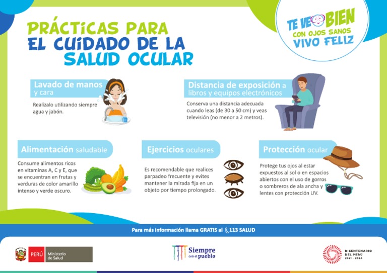 Afiche - Salud Ocular | PDF