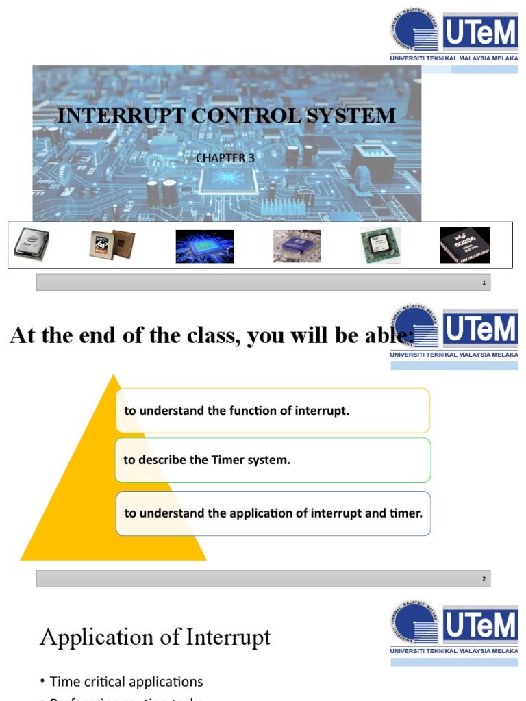 Chapter 3 Interrupt Control System | PDF