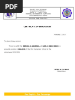 CEES Project WATCH Certificate Template | PDF