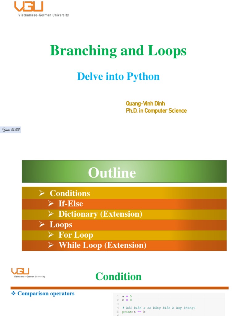 Week 2 Branching And Loops Pdf