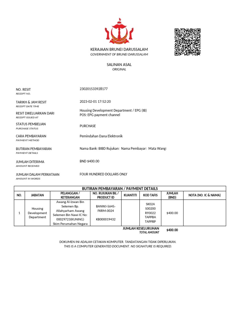 Kerajaan Brunei Darussalam | PDF | Foreign Exchange Market ...