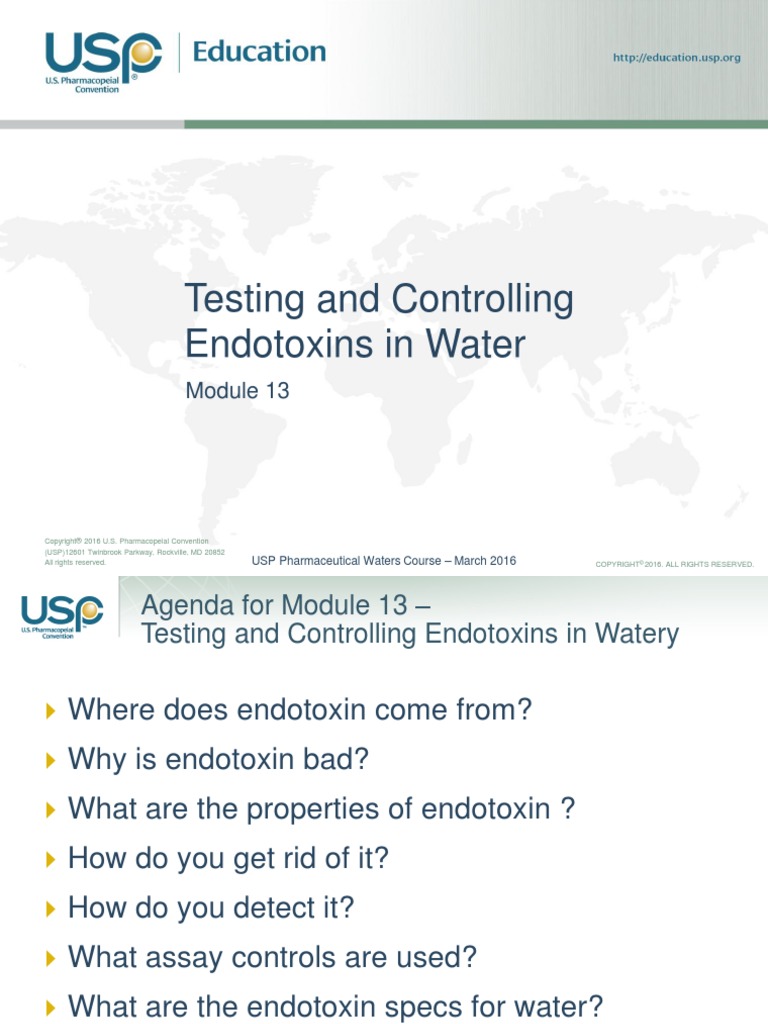 13-Testing and Controlling Endotoxins in Water-030416-Newtemplate | PDF ...