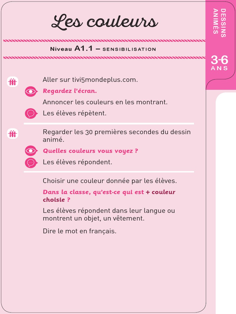 Activités ludiques pour enfants 3-6 ans | PDF