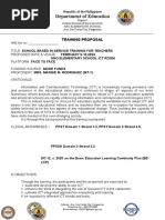 Bacungan SLAC - Training Matrix - SilVerTek | PDF | Behavior Modification