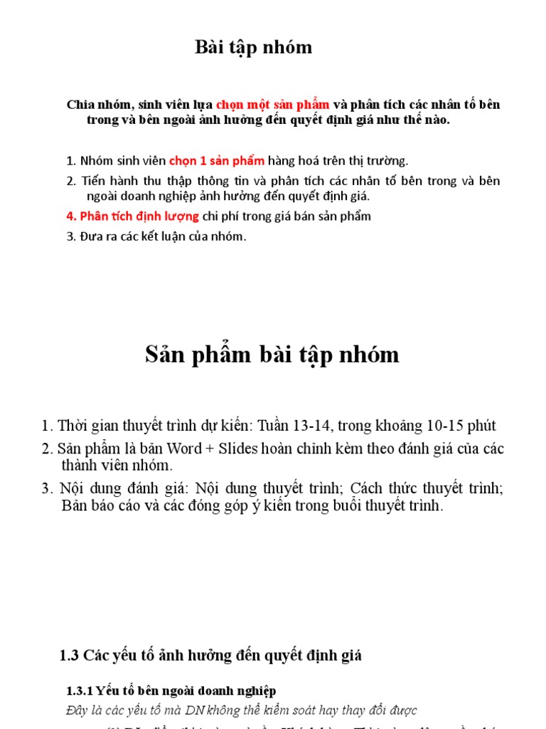 Bai Tap Nhom | PDF