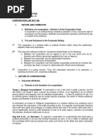 The Corporation Code Reviewer PDF | PDF | Corporations | Subsidiary