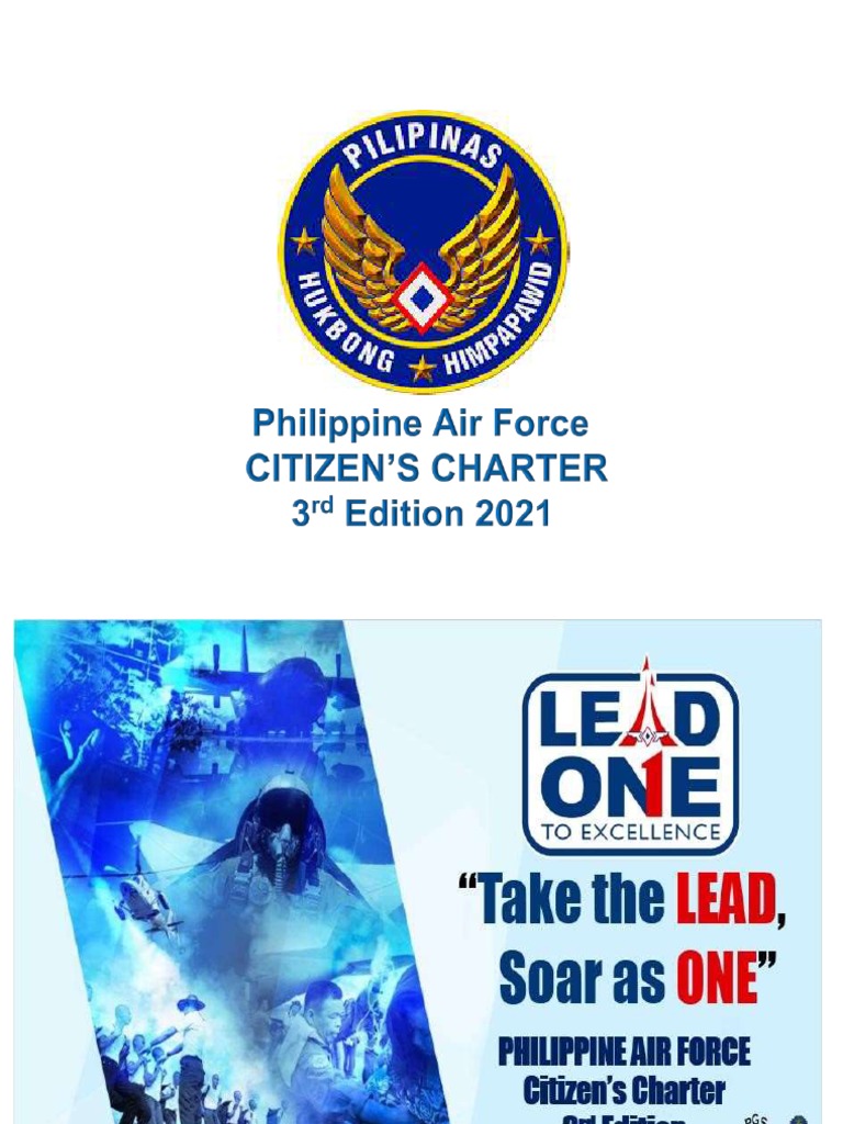 Tab A - PAF Citizen's Charter Handbook 3rd Edition - 2021 | PDF ...