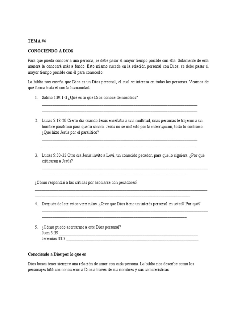 Examen 3 | PDF | Jesús
