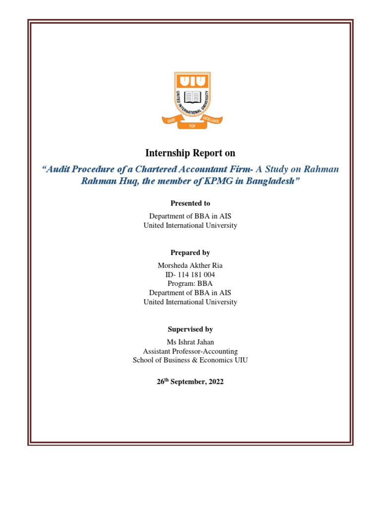 Diya G | PDF | Audit | Financial Audit